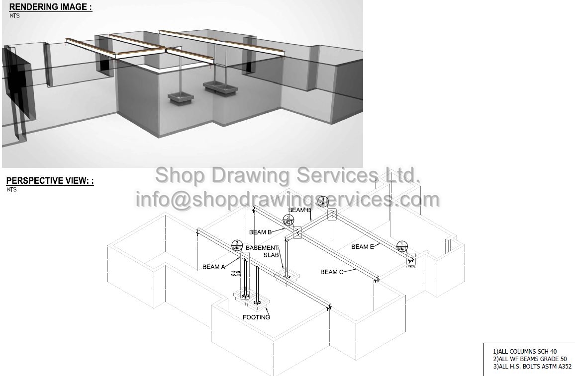 Residential Steel Shop Drawings