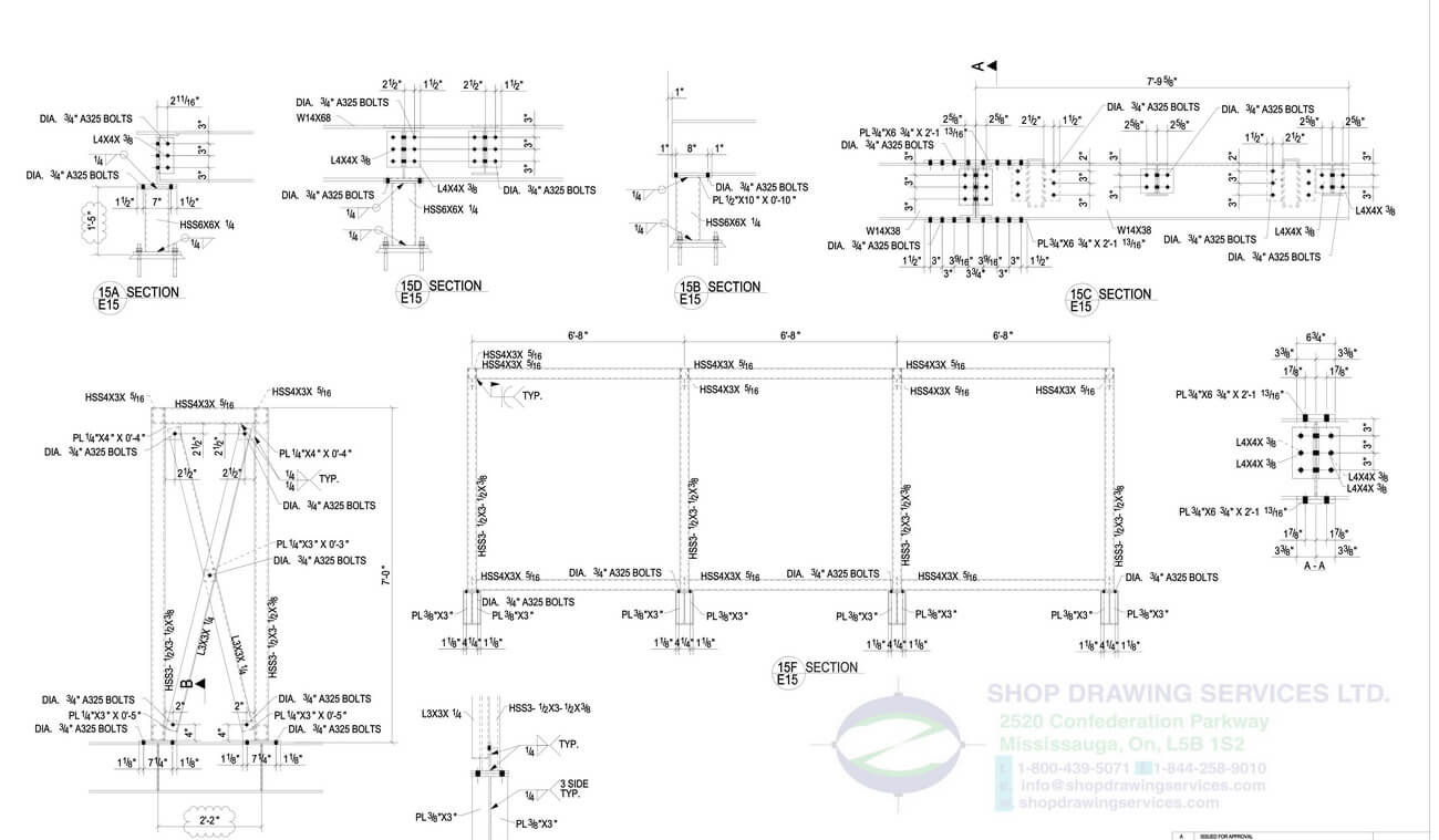 Steel Detailing Services | Shop Drawing Services Ltd