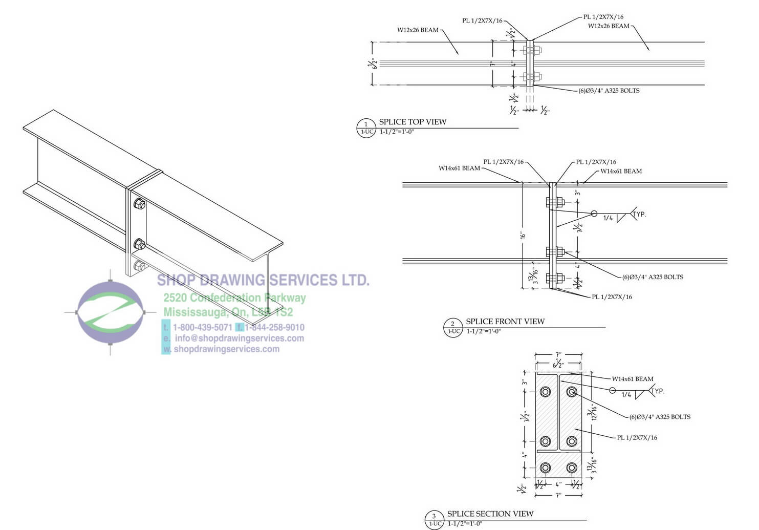 Steel Detailing | Shop Drawing Services Ltd